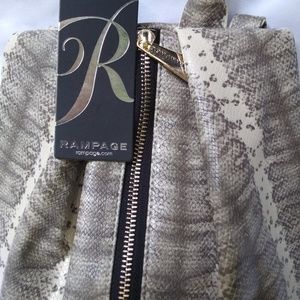 Rampage | Bags | Nwt Rampage Wild Snake North South Backpack | Poshmark